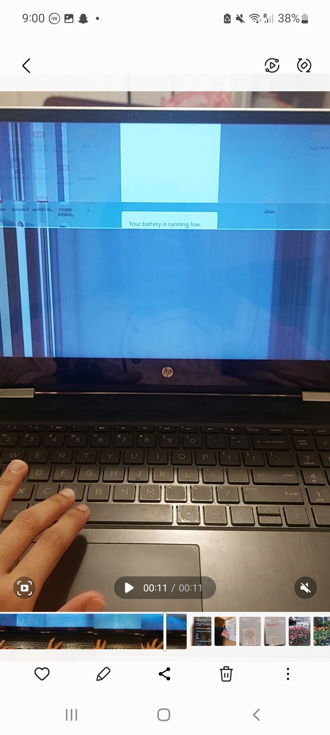 My screen has this weird lines - HP Support Community - 9053283