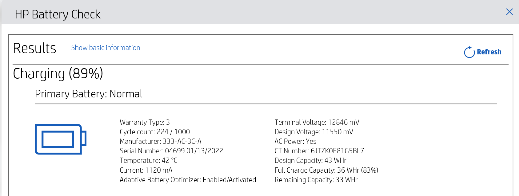Battery Capacity Draining - HP Support Community - 9053911