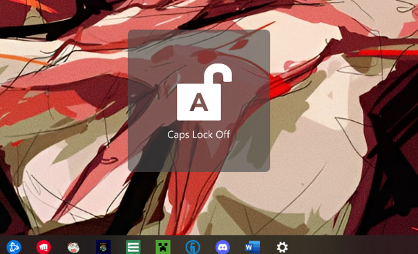 Solved: How do I turn off on-screen caps lock notification? - HP ...