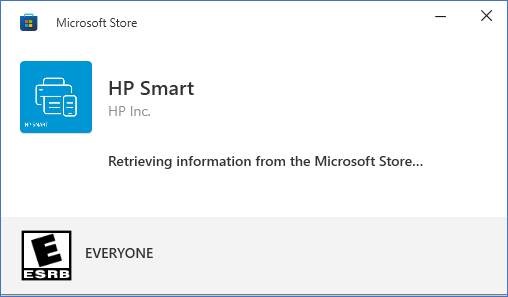 HP Smart won't install on Windows 10 - HP Support Community - 9055999