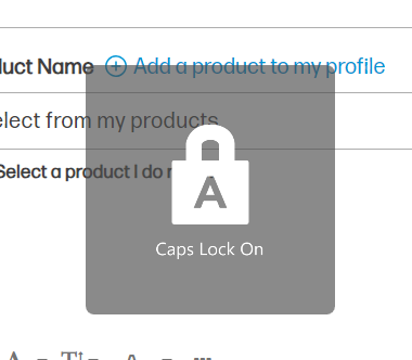 Caps lock notification when activated - HP Support Community - 9058039