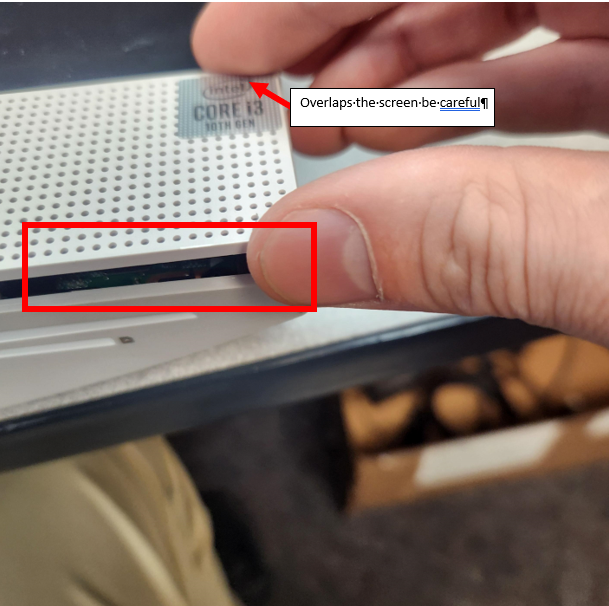 HP 24 all in one back cover removal help model: 24-dd0006:AN... - HP ...