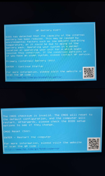 HP Laptop batterie alert issue - HP Support Community - 9063129