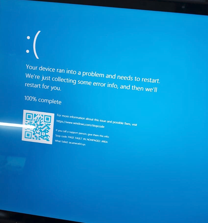 System automatically reboots - HP Support Community - 9064045