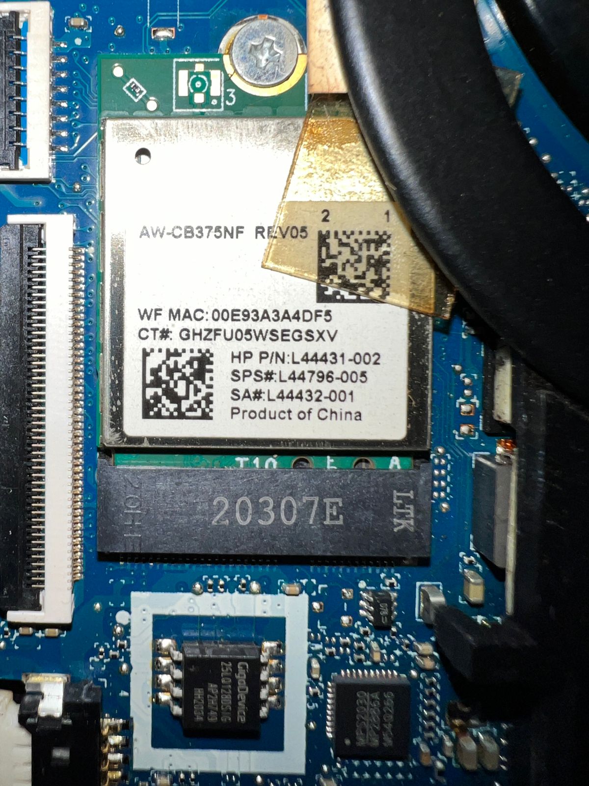 Omen 15 Wifi Card Upgrade - HP Support Community - 9064946