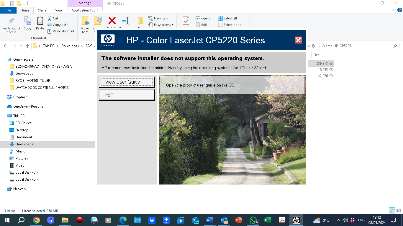 how to download HP TOOLBOXFX FOR CP5225 - HP Support Community - 9065463