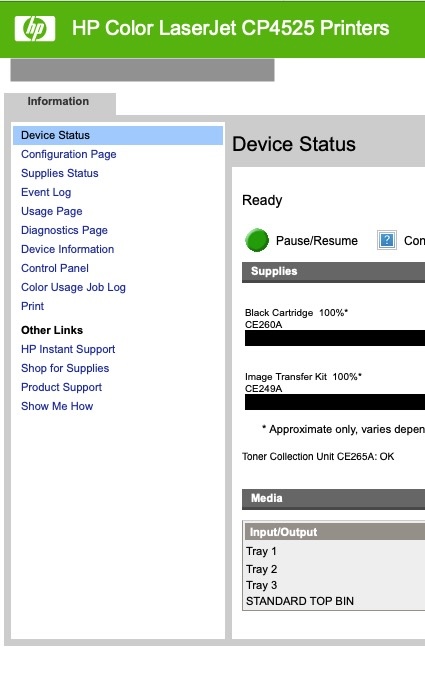 Solved: Time and Date Reset on CP 4525 - HP Support Community - 9067605