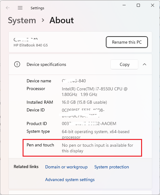 UNABLE TO CONNECT SPEN-HP-01 WITH ELITEBOOK 830 G10 - HP Support ...