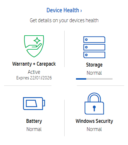 HP PC Hardware Diagnostics Windows 2.6.0.0 Warranty Status U... - HP ...