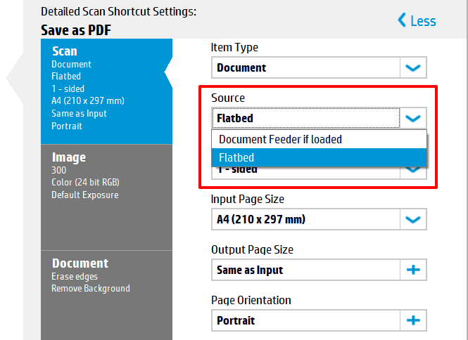 uNABLE TO GET AUTOFEED TO SCAN MULTIPLE PAGE DOCUMENT - HP Support ...