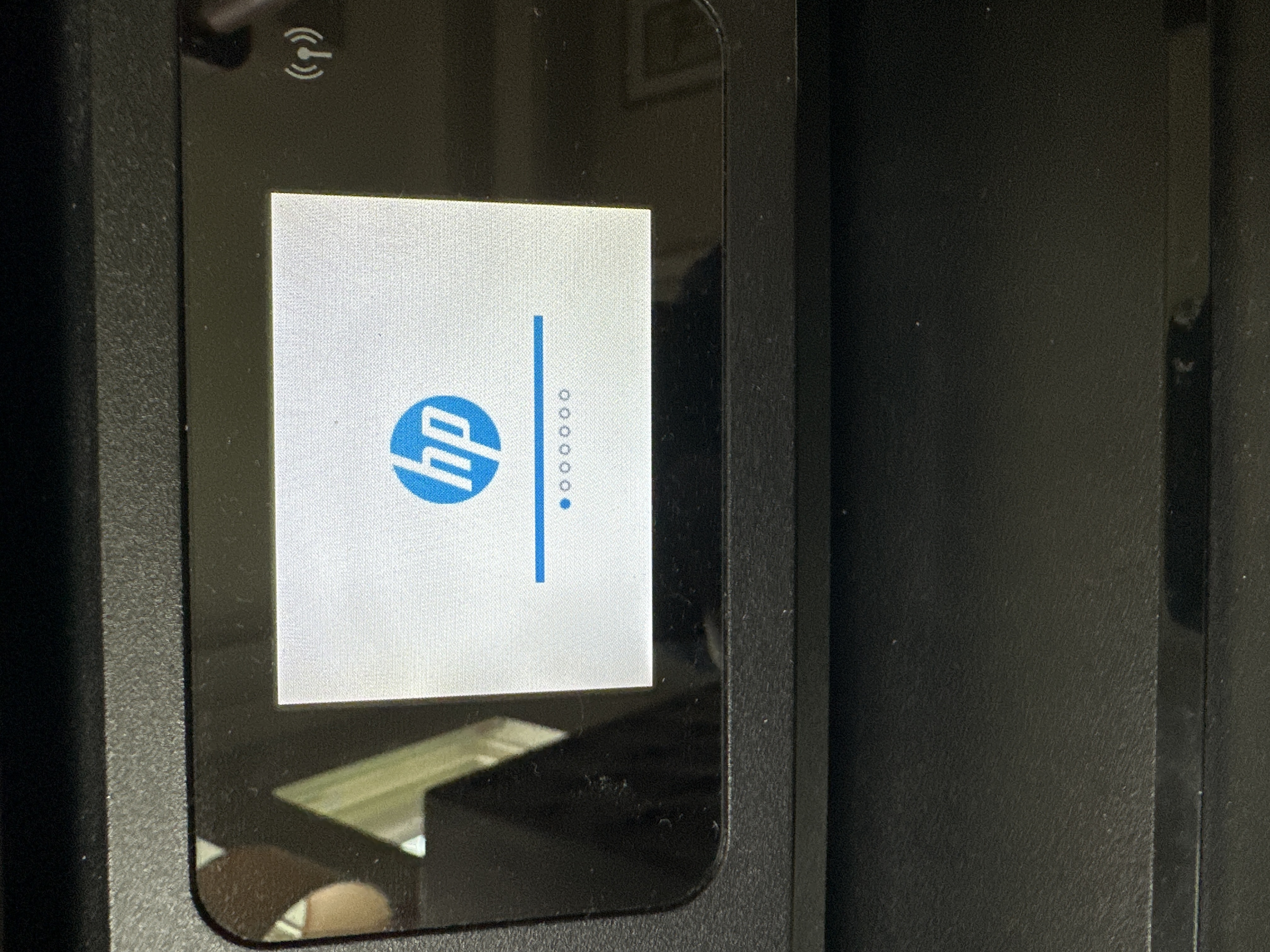 Printer stuck at initializing screen - HP Support Community - 9074117