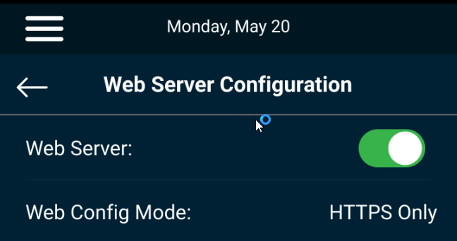 How can I enable the Web Interface on a Poly phone running i... - HP ...