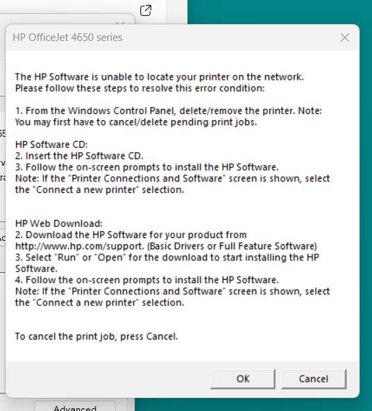 Solved: Delayed Wireless Printing to Officejet 4655 - HP Software Un ...
