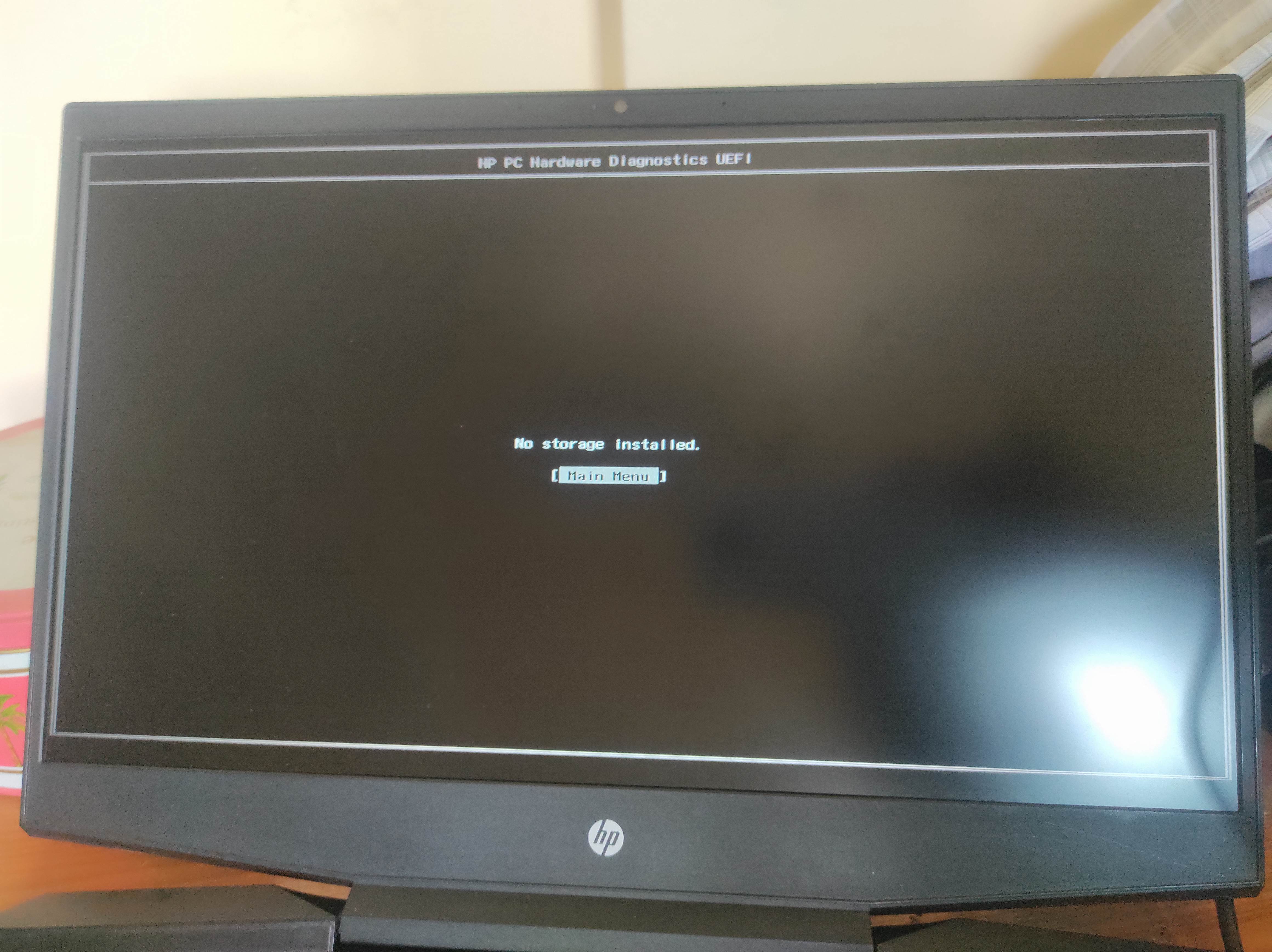 Hardware diagnostics issue - HP Support Community - 9078678