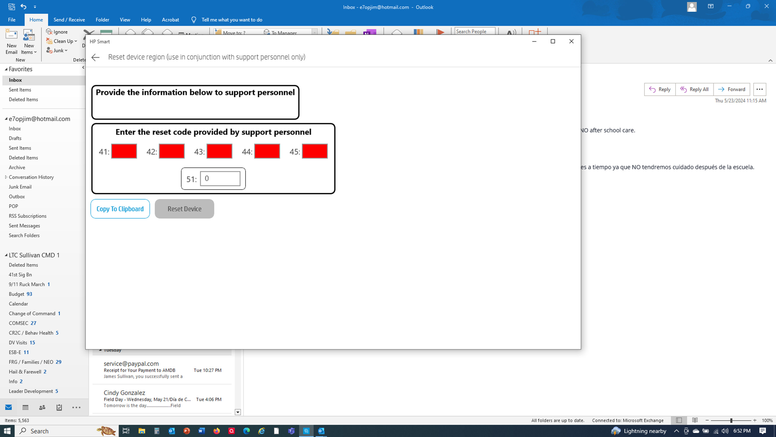 Printer Region Change - HP Support Community - 9050990