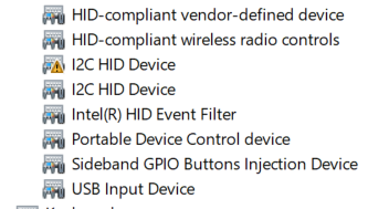 My Laptop's touchpad is not working. The Driver I2C HID devi... - HP ...