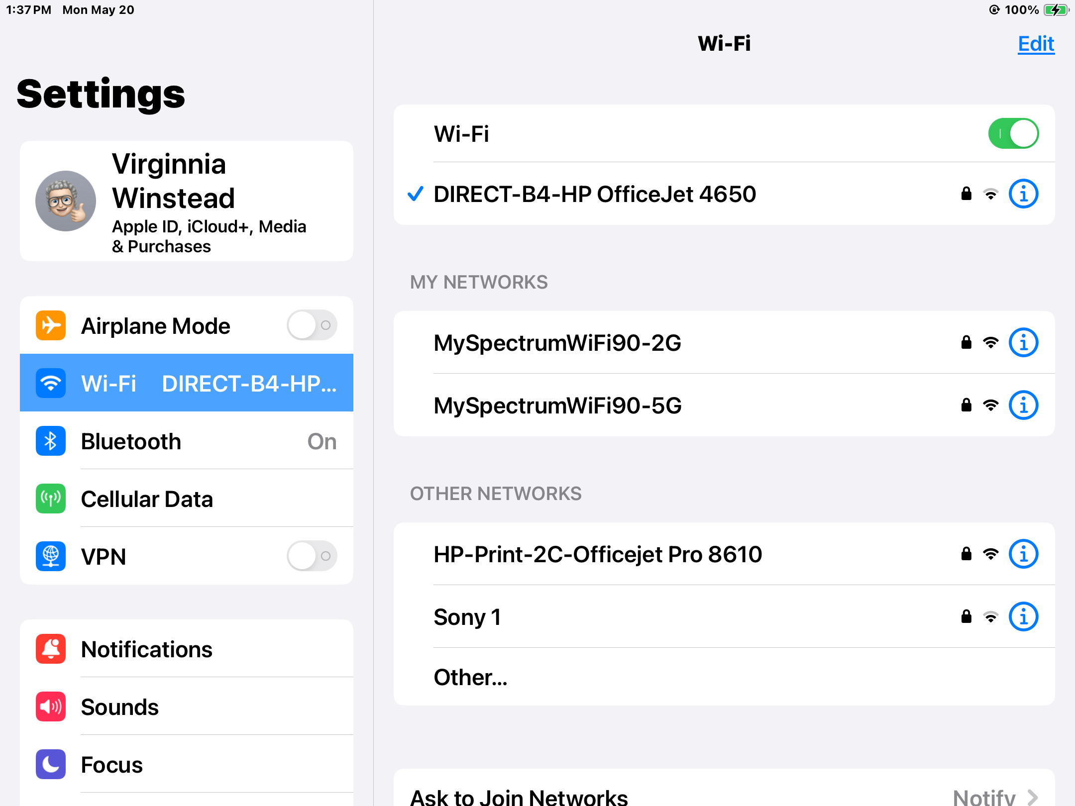 Three printers say busy, taking over wifi - HP Support Community - 9083519