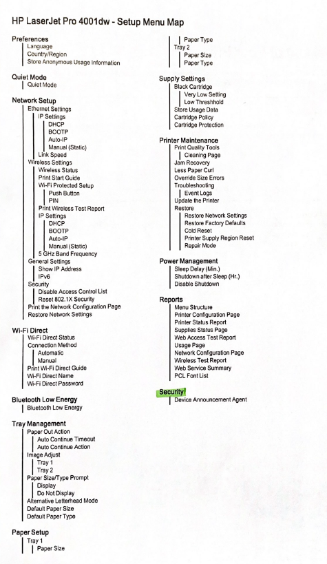 Is it possible to add a pin number to the printer panel - La... - HP ...