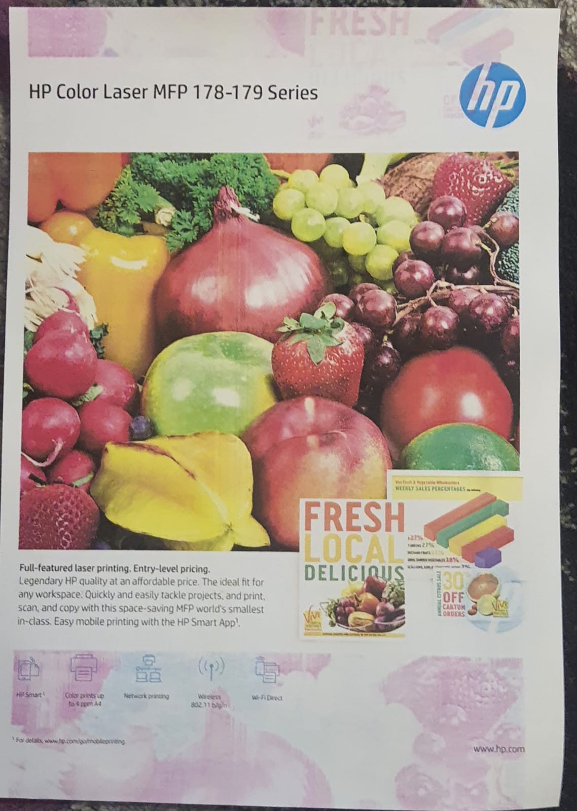 How to solve the color fading issue as shown in the attached... - HP ...