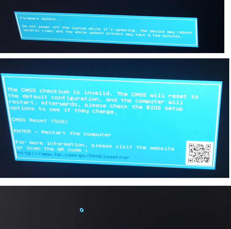New HP Victus laptop stuck on black screen after boot - HP Support ...