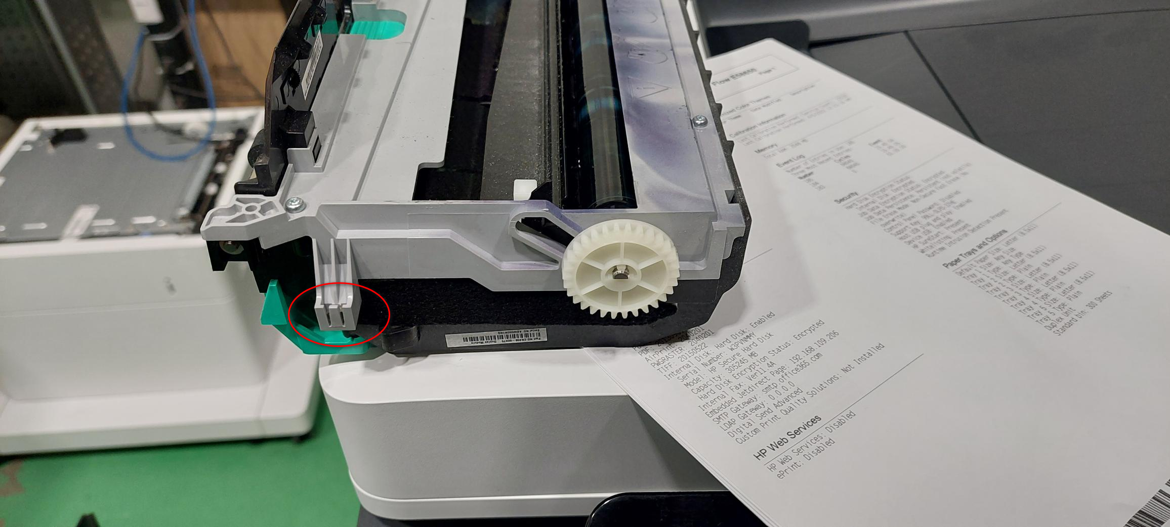 My printer is not recognising the replacement duplex module. - HP ...