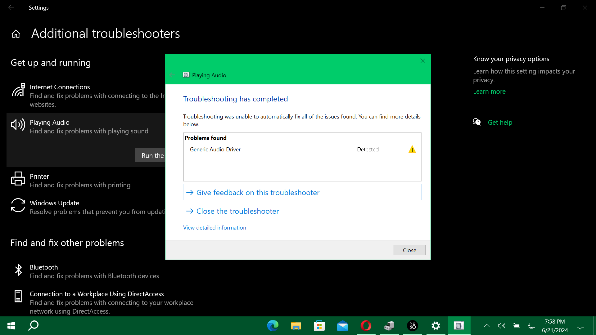 GENERIC AUDIO Device - HP Support Community - 9103057