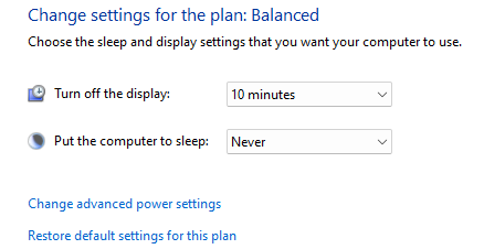 Change Sleep Time - HP Support Community - 9103311
