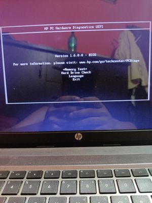 Stuck in UEFI & Keyboard not WORKING. - HP Support Community - 9104832