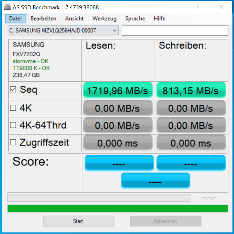 Slow read and extremely slow write speed with NVMe on 840 G3... - HP ...