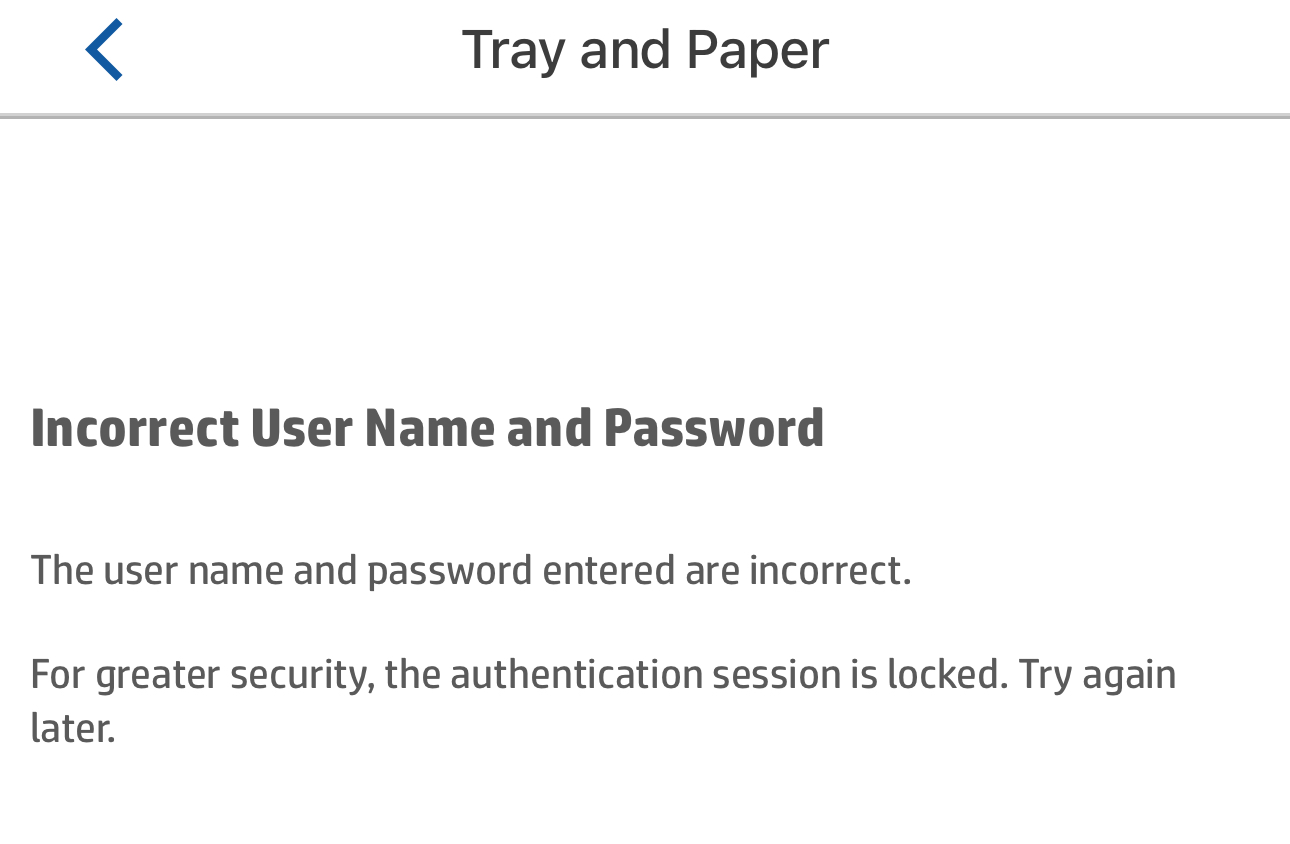 Lost EWS Password/Username - HP Support Community - 9109908