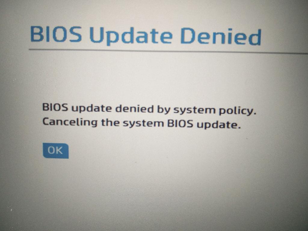 Bios - "this bios is not for production use" - elitebook 830... - Page ...