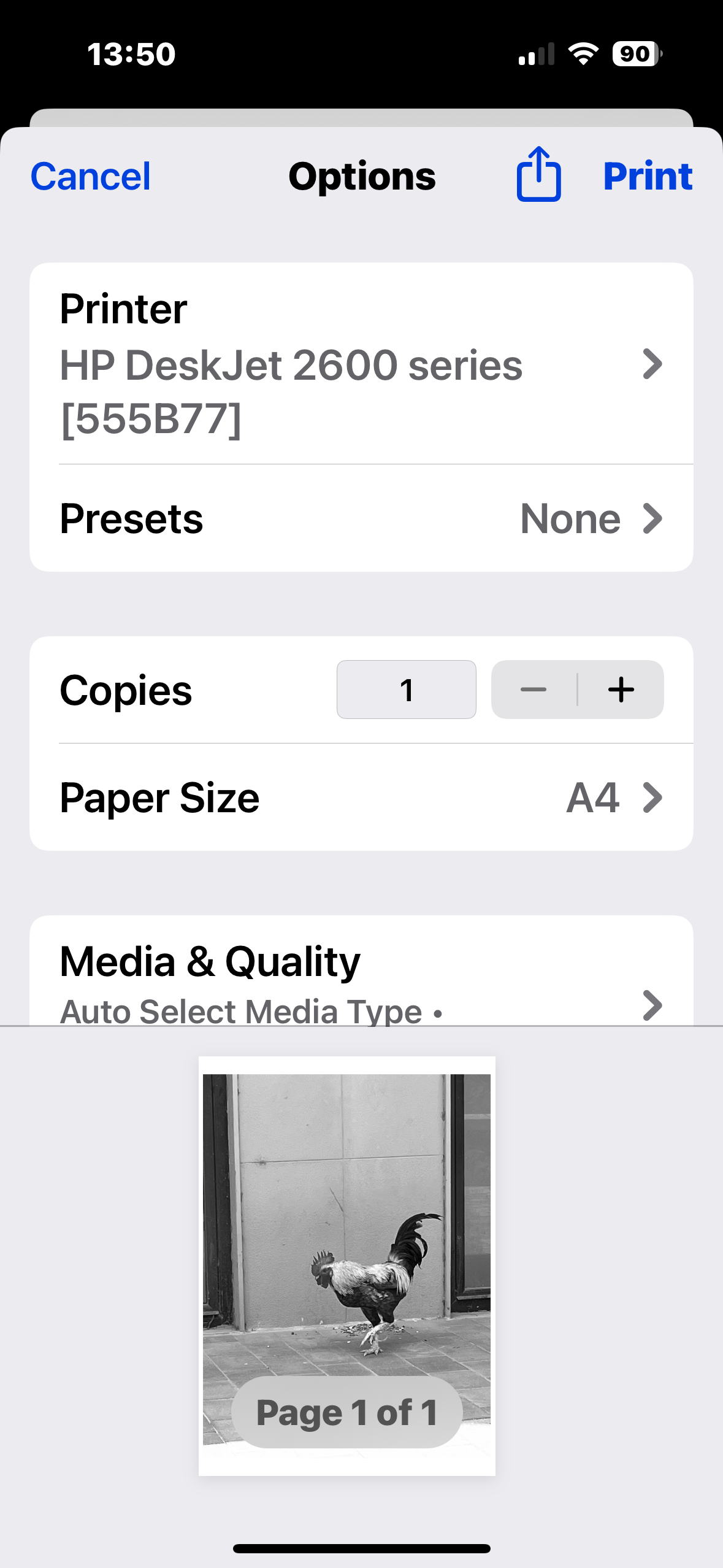 I can’t get my hp2630 to print in colour from my iPad or iPh... - HP ...