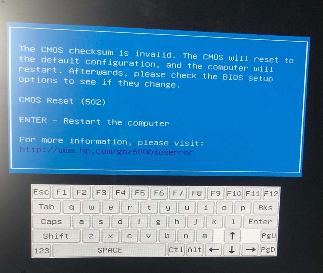 HP All-In-One 24-DF1370 Stop code:ACPI_BIOS_ERROR. - HP Support ...