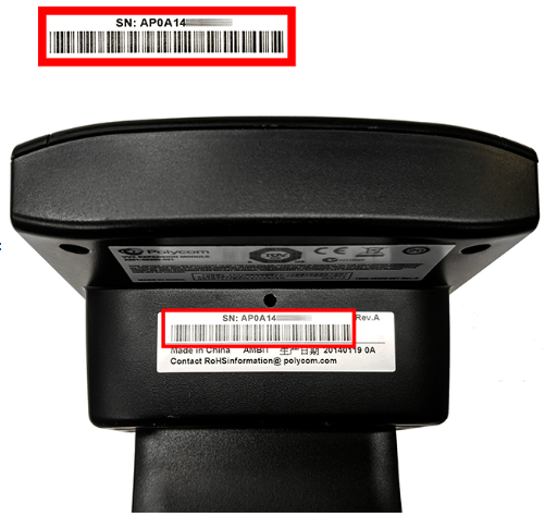 How to find the Serial Number on Poly Desk Phones - HP Support ...