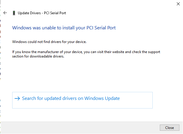 Solved: Getting Issue In Updating PCI Drivers - HP Support Community ...
