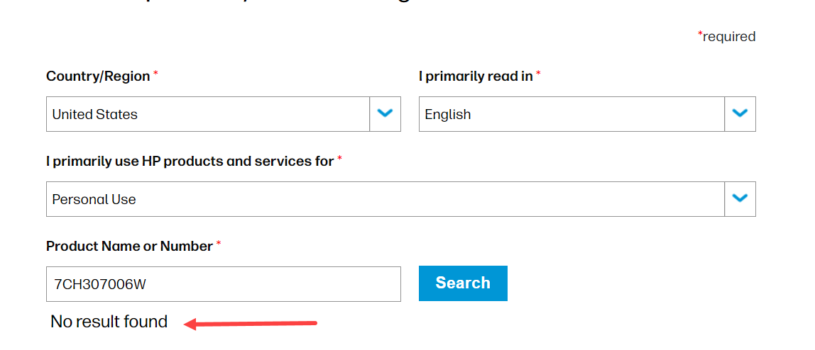 Solved: HP 710 Mouse product registration issue - HP Support Community ...