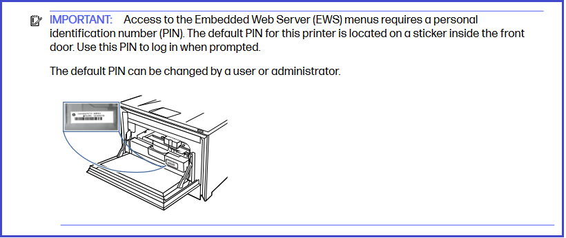 Logging in to my new printer - HP Support Community - 9113854