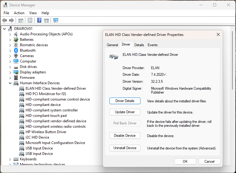 Why my PointStick not working? - HP Support Community - 9114199