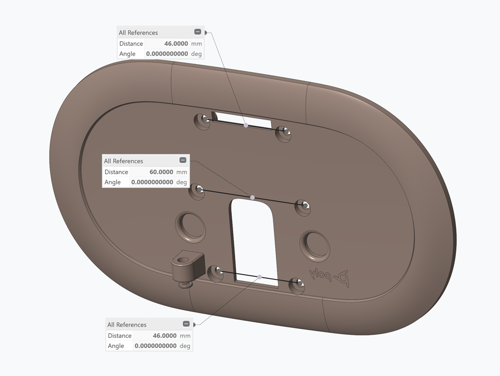 Mounting a TC10 to a J-Box, clarification and dimensions. - HP Support ...