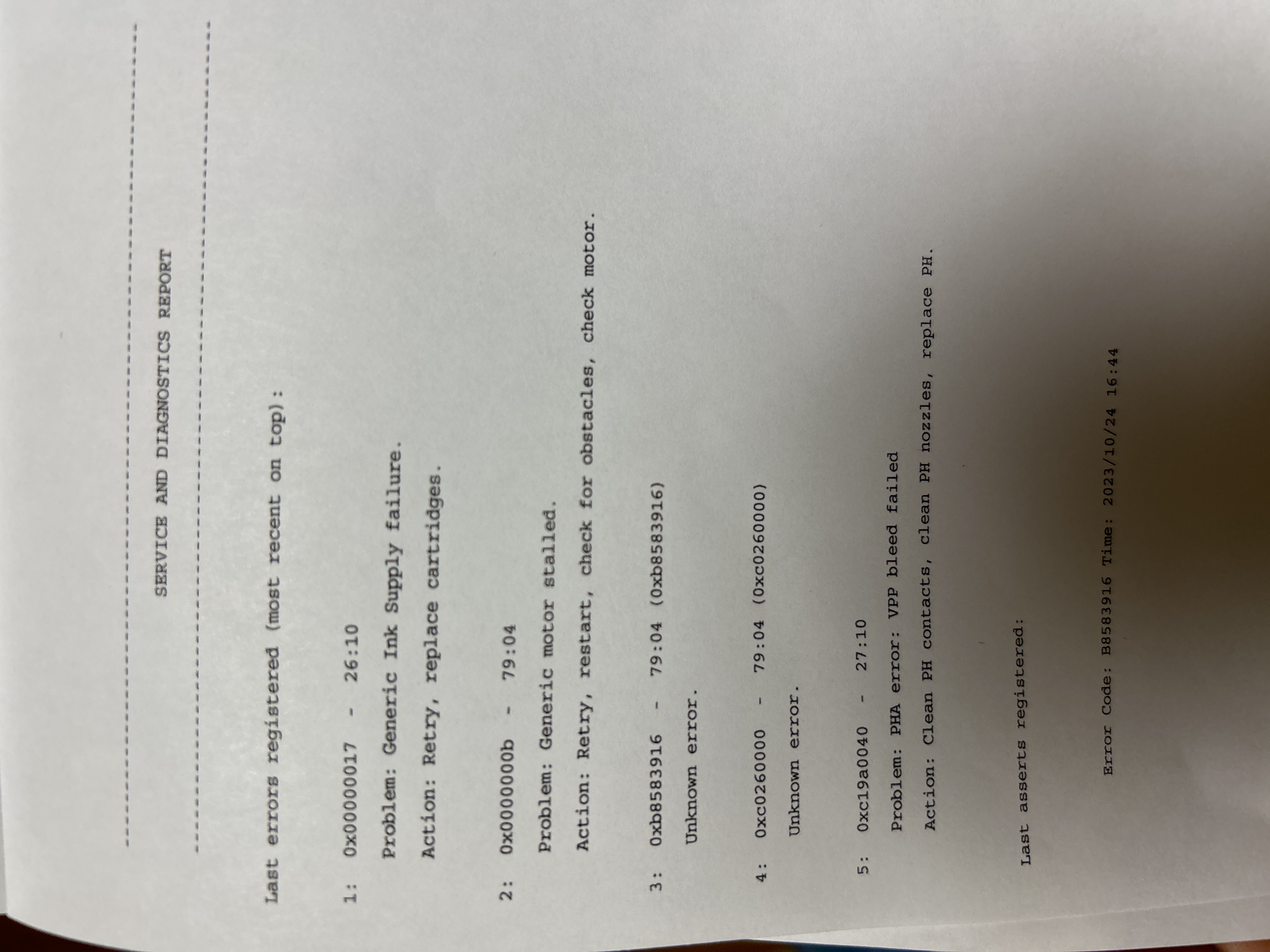 Plotter prints partial page - HP Support Community - 9118890