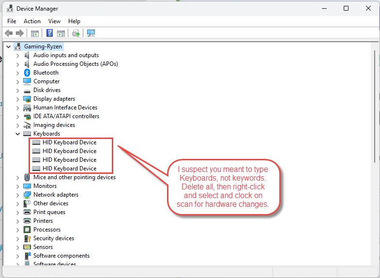 Keyboard does not work, No guides help - HP Support Community - 9118094
