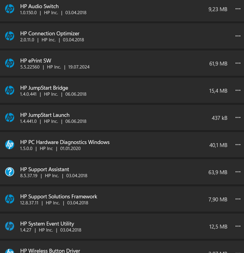 why does the HP pc add alot of apps that are just taking up ... - HP ...