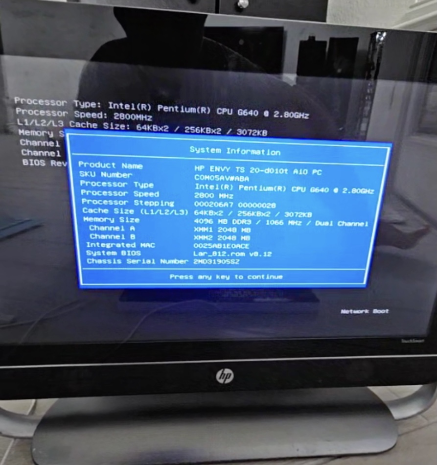 PXE-E61: Media test failure, check cable & PXE-M0F: Exiting ... - HP ...