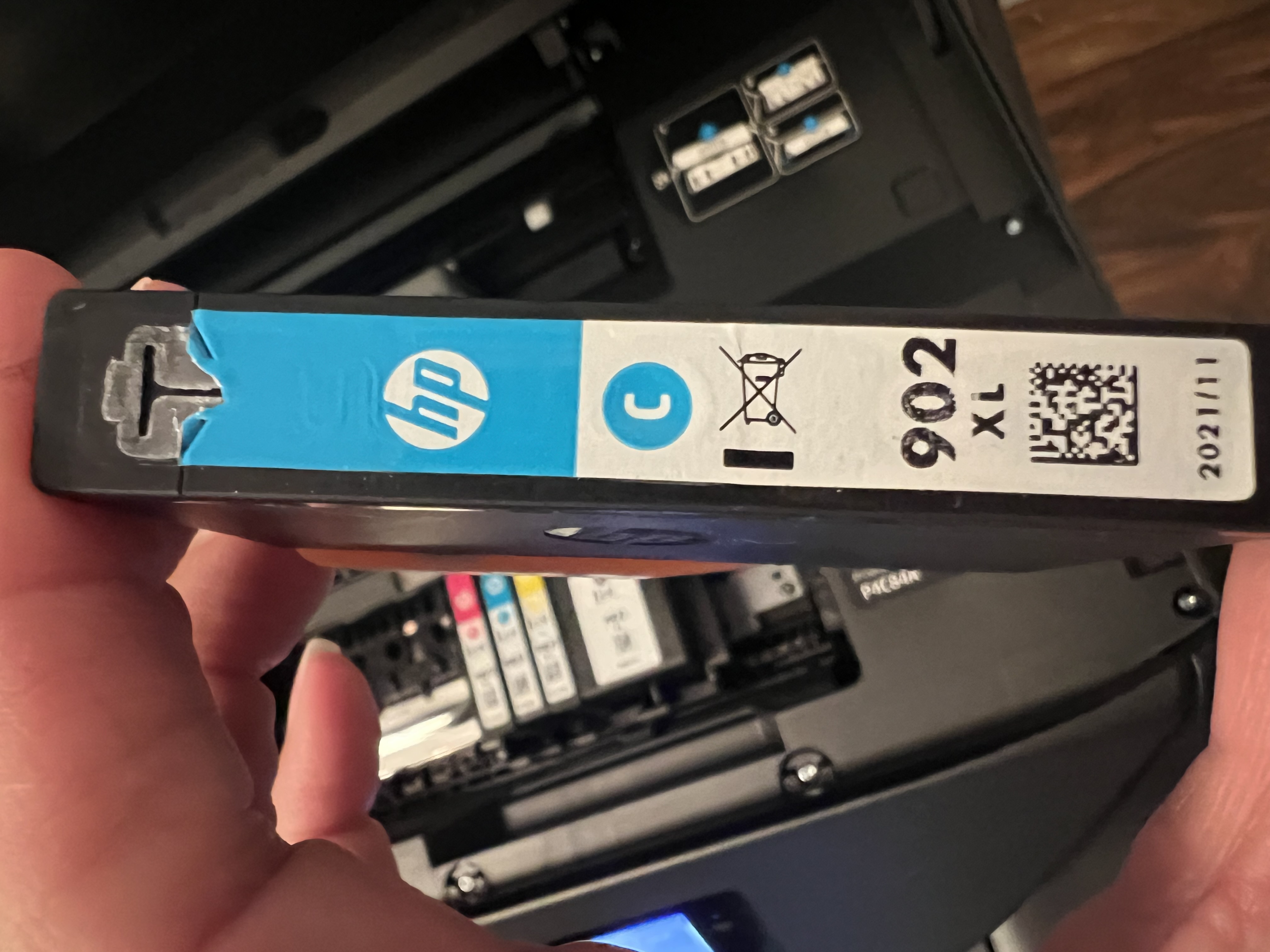 Solved: Printer is not recognizing genuine HP ink cartridges - HP ...
