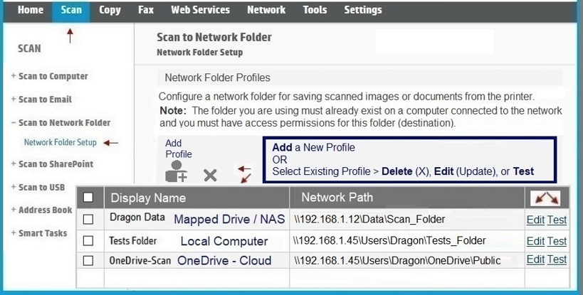Solved: HP 9010 ADF scans all pages but writes only first page to ne ...