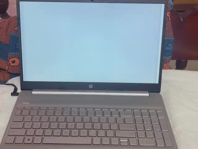 my laptop screen flickers to grey color with horizontal line... - HP ...