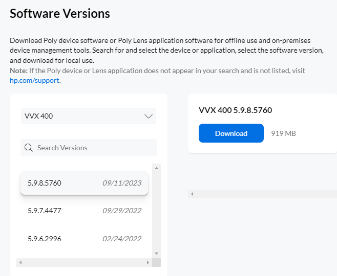 Solved: Polycom Update Firmware Link Went Down - Can't Update Phones ...