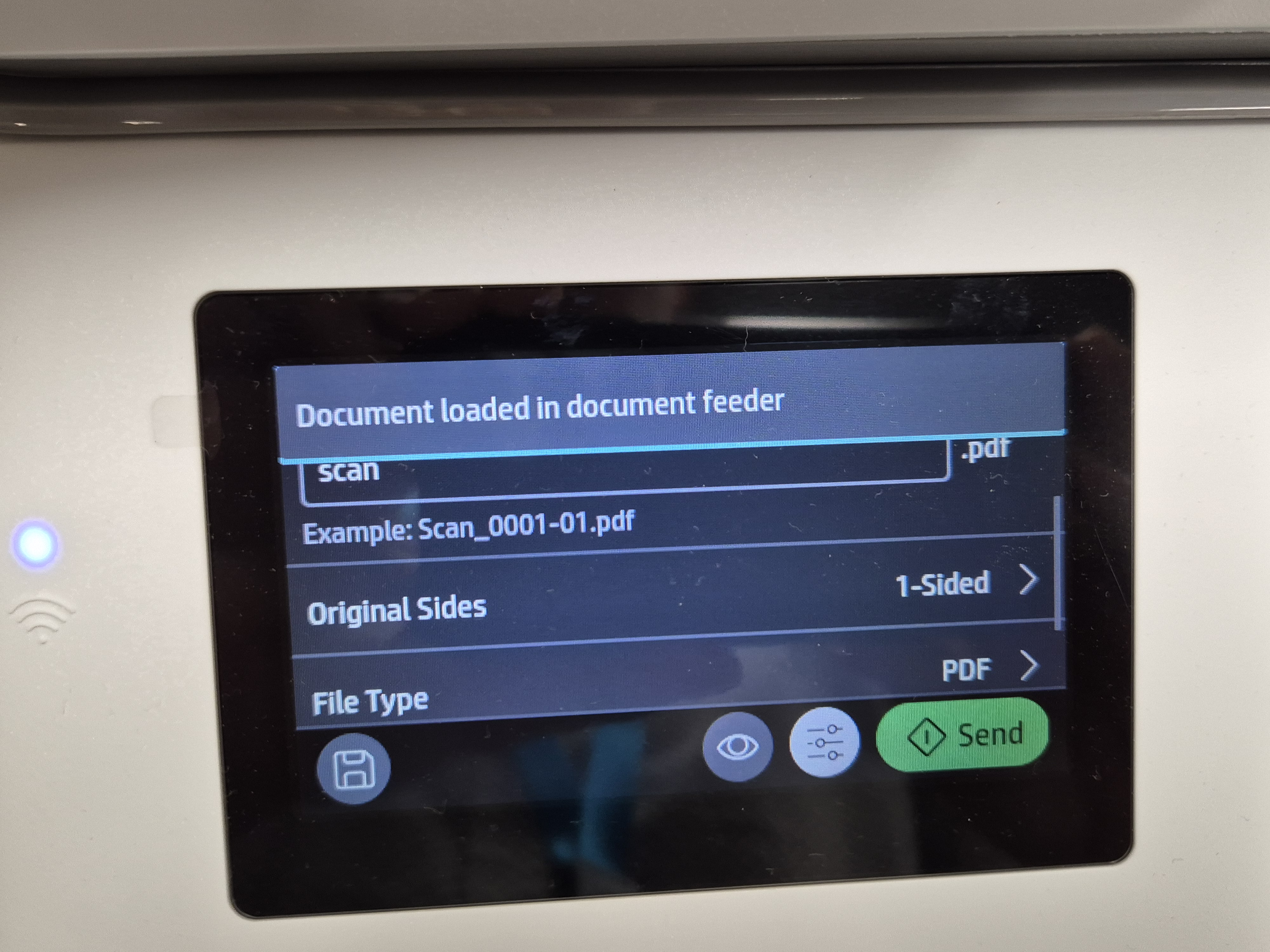 HP9730e How do I scan multiple pages into one document saved... - HP ...