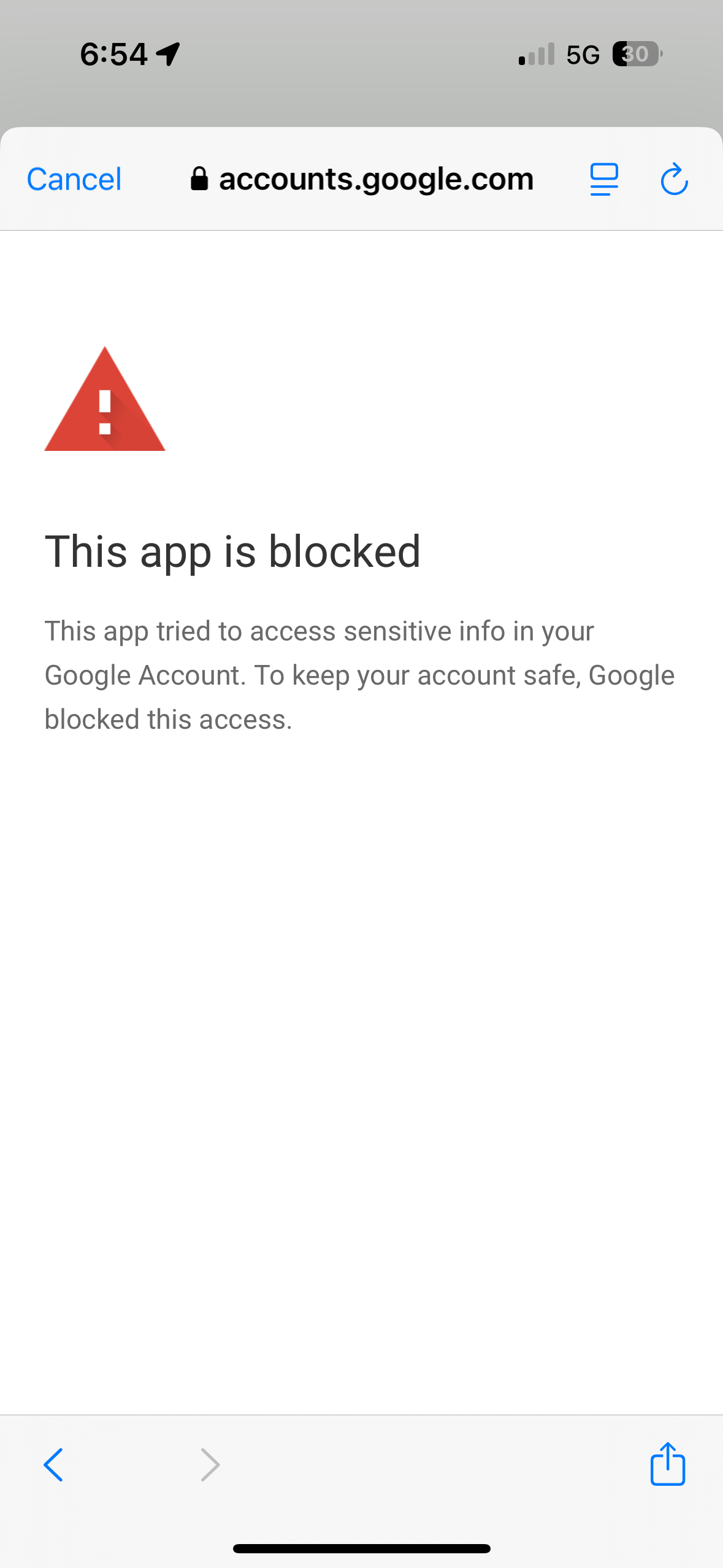 Google Blocking HP app ??? - HP Support Community - 9143441
