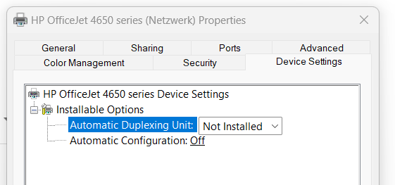 Officejet 4650 duplex issue - HP Support Community - 9145445
